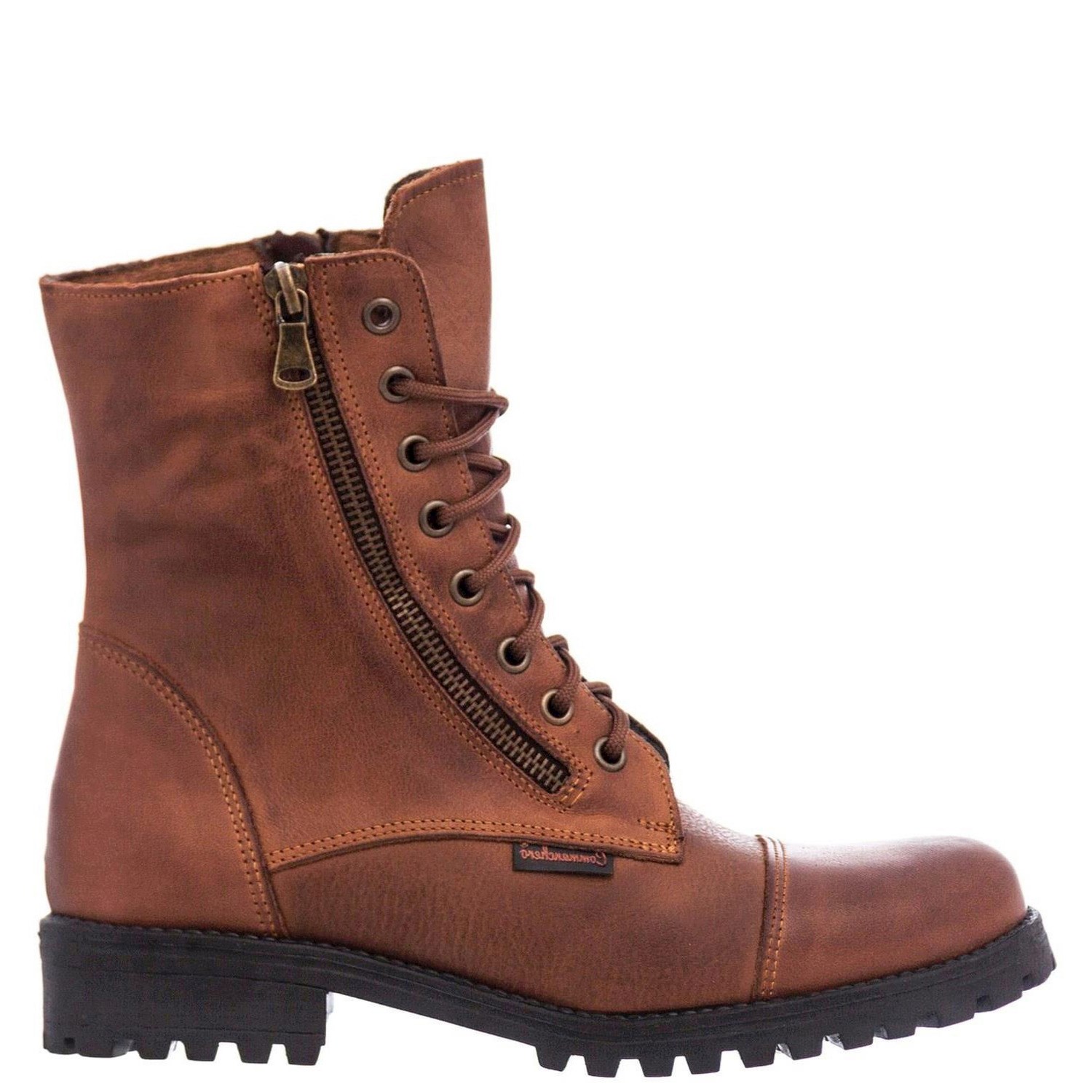 Γυναικεία Μποτάκια COMMANCHERO 5197 Δέρμα Ταμπά | Tsoumpas.gr | Online Shop